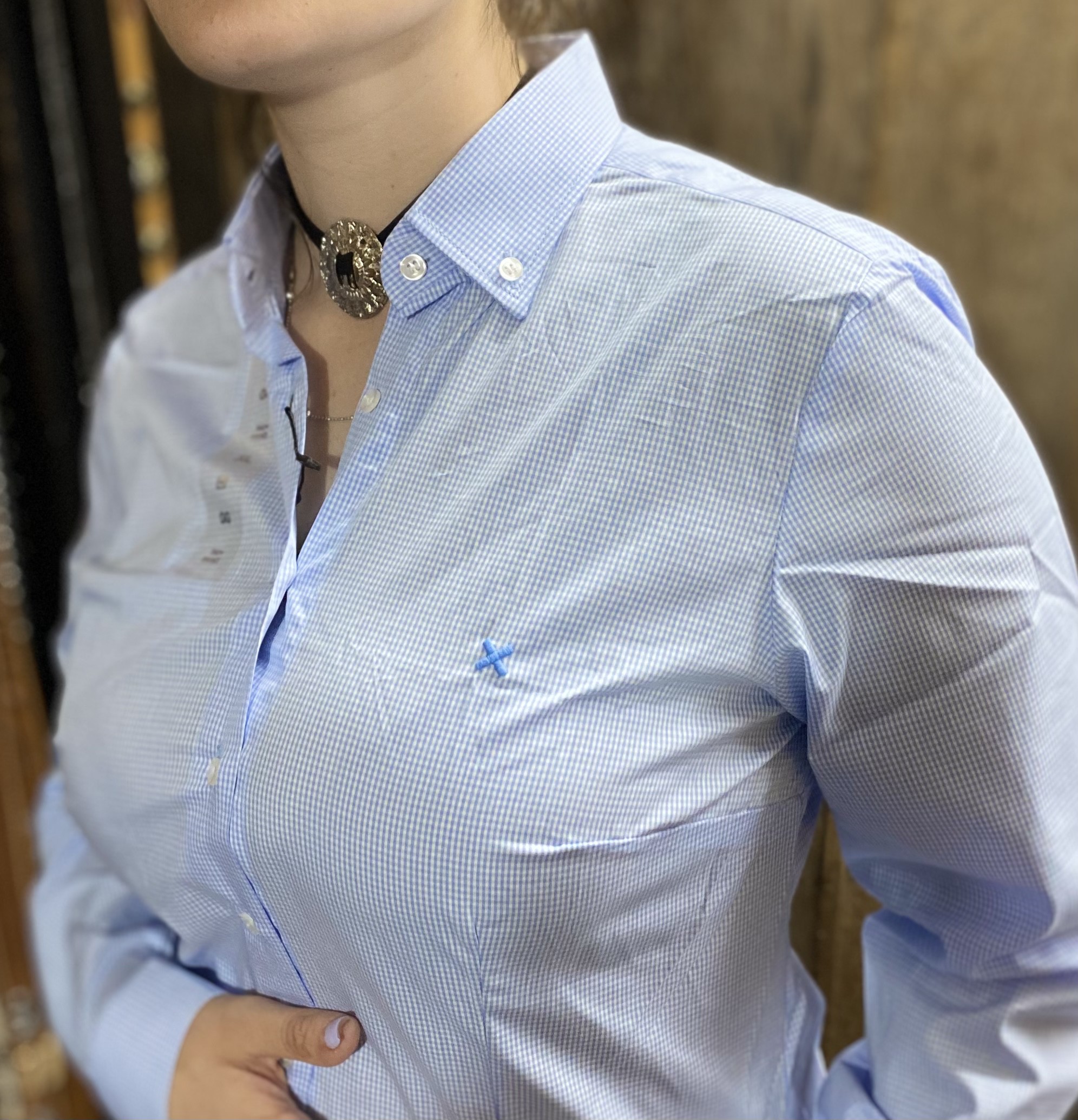 Camisete Txc Xadrez Azul - Zona Country - Moda Country Masculino ...