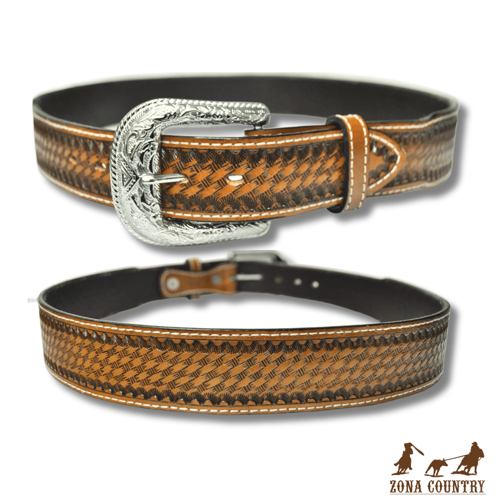CINTO COUNTRY CARAMELO BORDADO - Zona Country - Moda Country Masculino ...