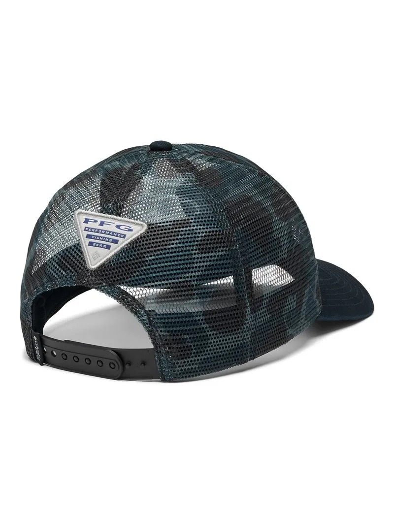 BONE COLUMBIA PFG TIE DOWN MESH SNAP BACK CARBON BROADLEAF - Zona ...