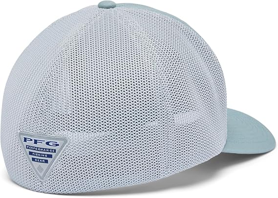BONE COLUMBIA PFG MESH TM BALL CAP CRUSHED BLUE - Zona Country - Moda ...