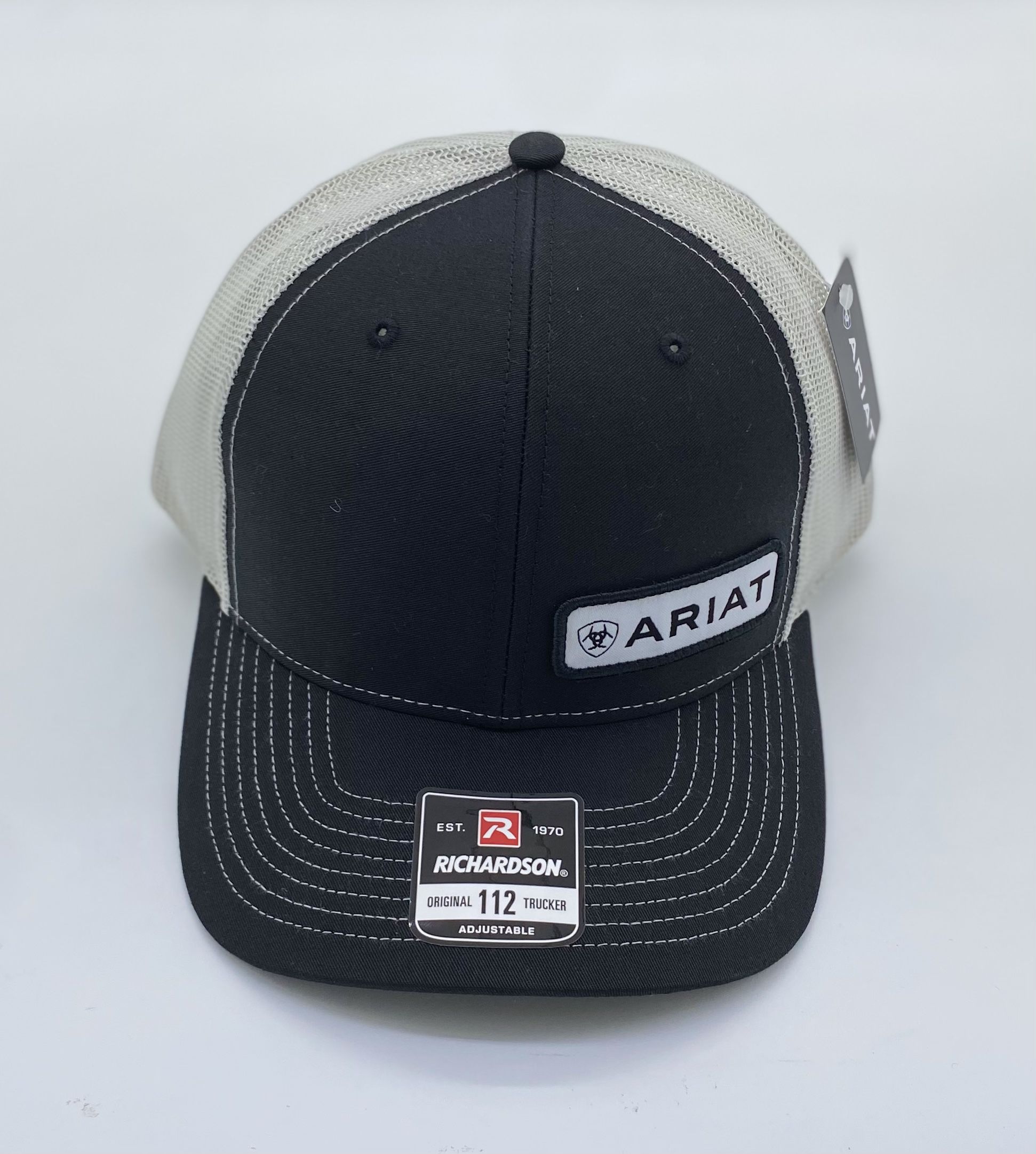 Bone Ariat Importado Preto Richardson - Zona Country - Moda Country ...