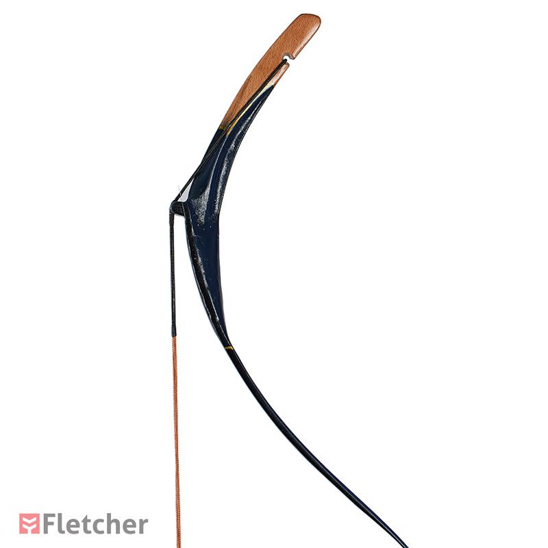 Arco Recurvo Tradicional - Laqueado Azul - 30 lbs a 28" - Lacquer Tata ...