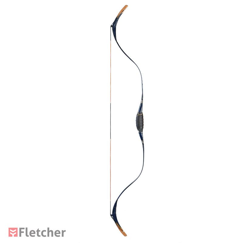 Arco Recurvo Tradicional - Laqueado Azul - 30 lbs a 28" - Lacquer Tata ...