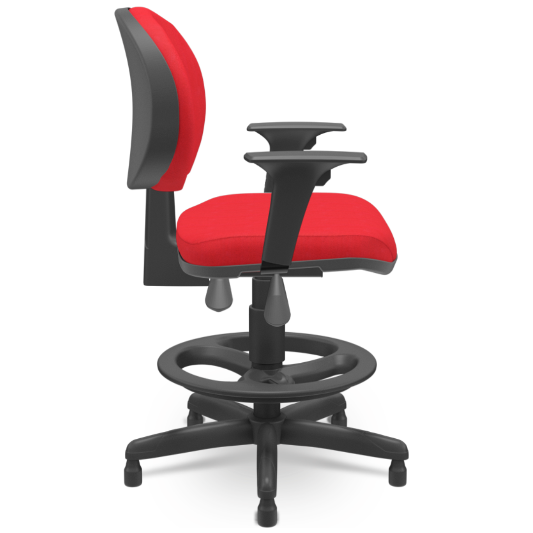 Cadeira Caixa Alta NR17 Ergonômica PX113 Operativa Plus | 60008 ...
