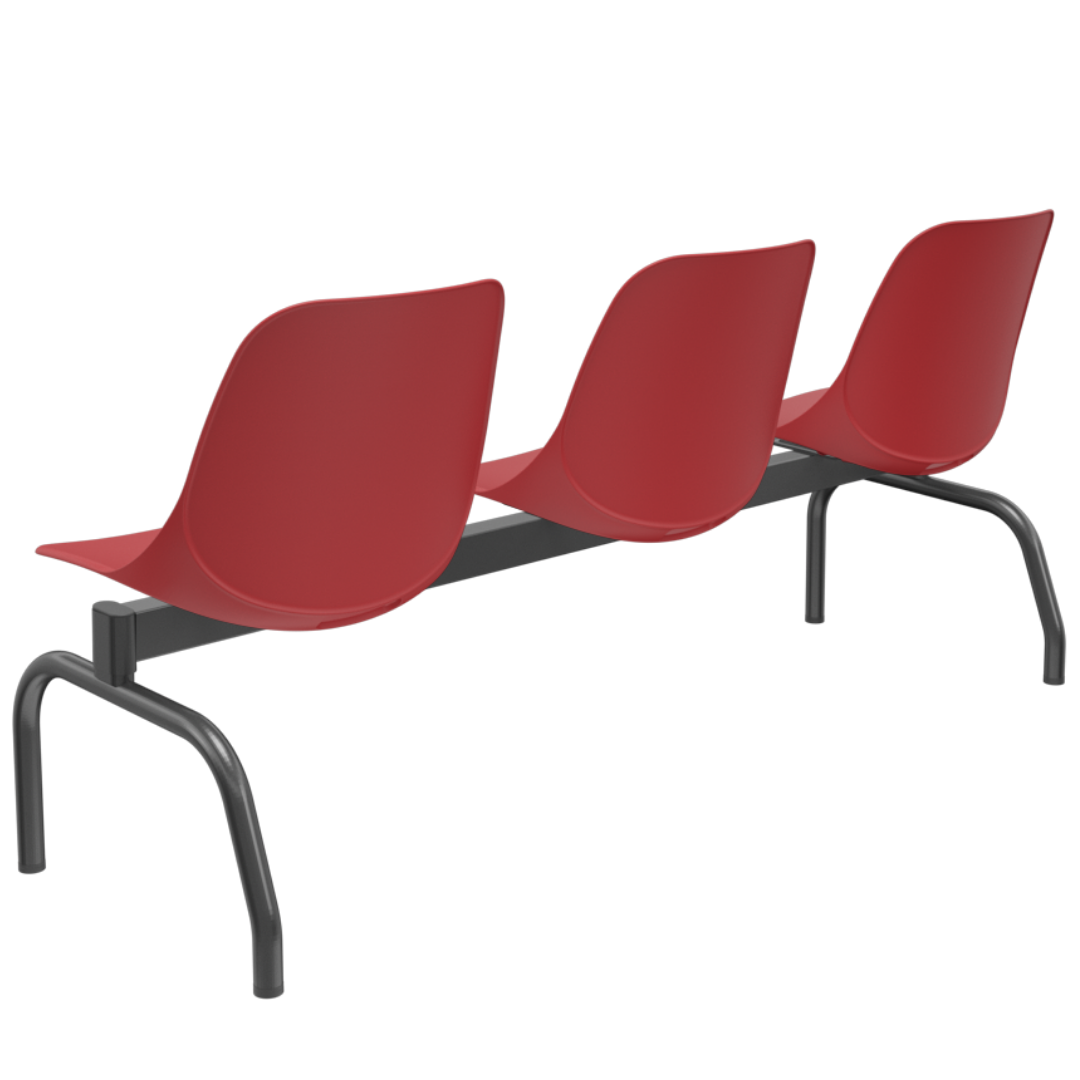 Longarina 3 Lugares Dalli DA214 | Cadeira Brasil - Cadeira Brasil - A maior loja de cadeiras ...