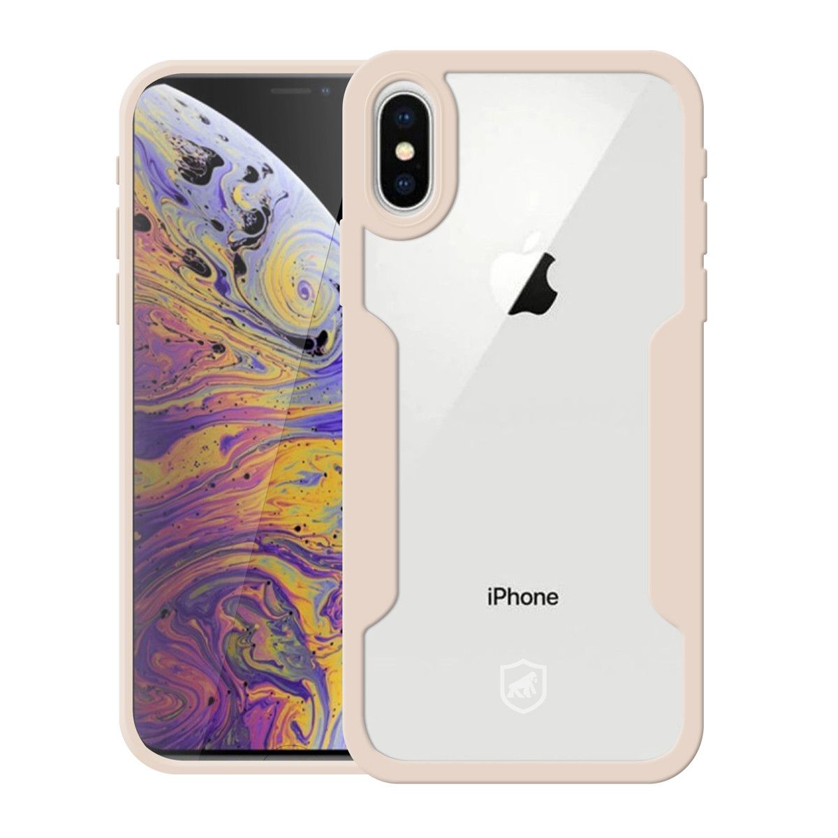 Capa 360 para iPhone XS Max - Rosa - Frente e Verso - Gshield - Gshield ...