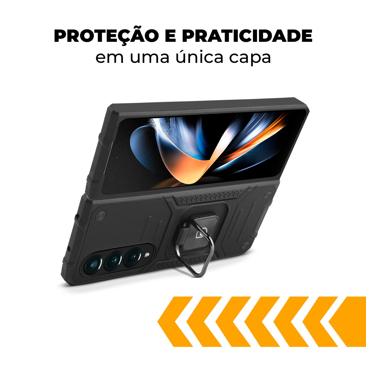 Capa para Samsung Galaxy Fold 4 - Thunder - Gshield - Gshield - Capas ...