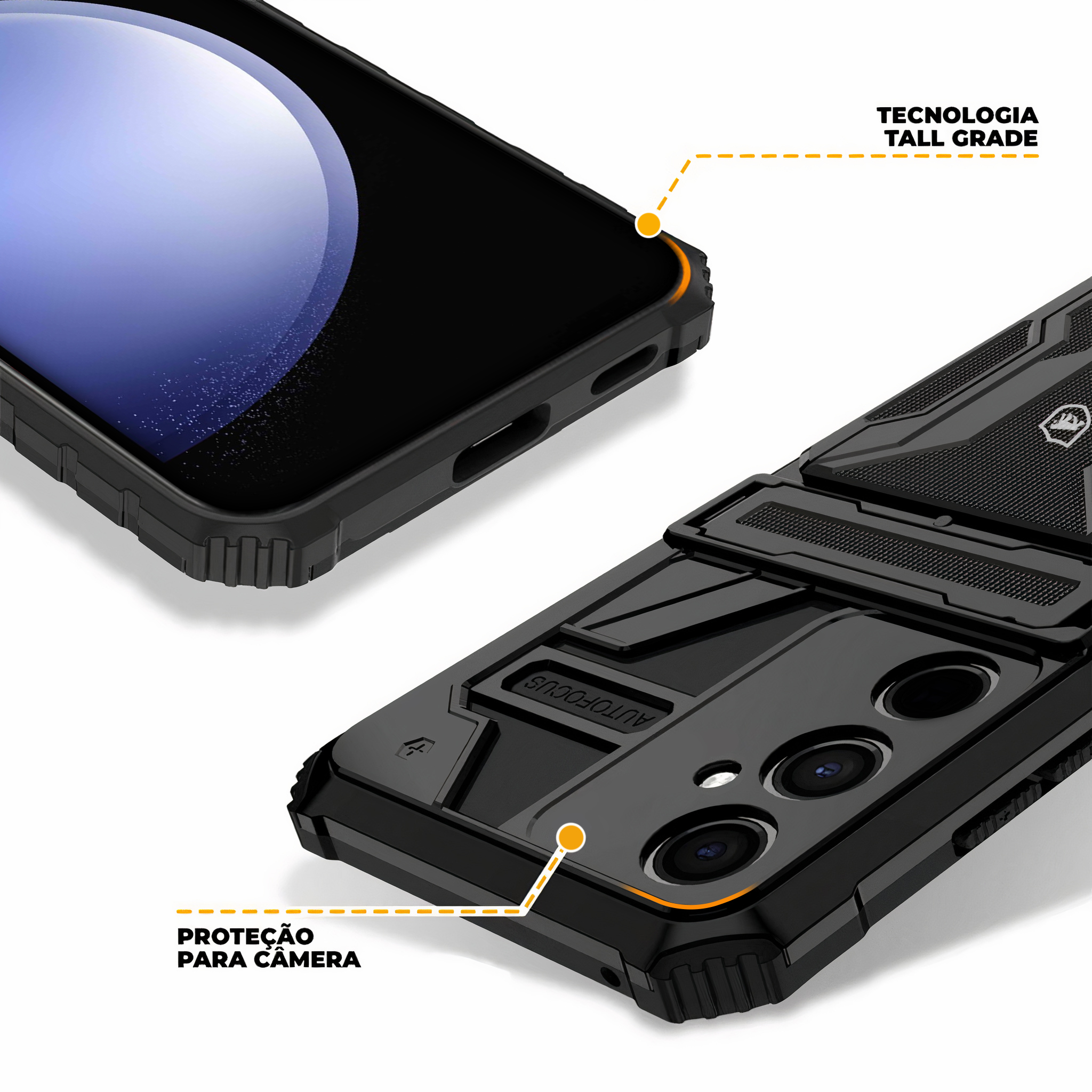 Capa para Samsung Galaxy S23 FE - Snap Guardian - Gshield - Gshield ...