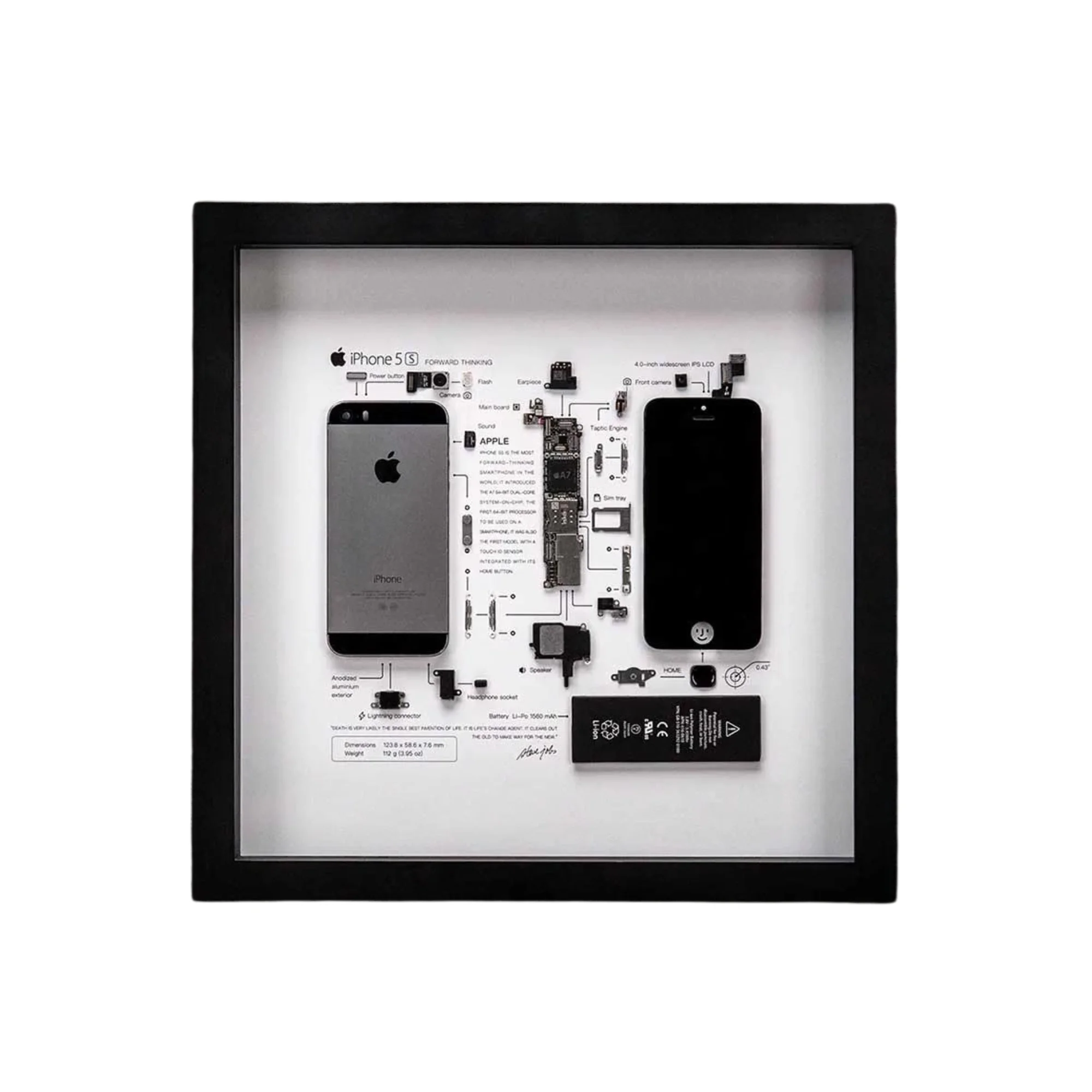 Quadro Decorativo Moldura de iPhone - Gshield - Gshield - Capas para ...