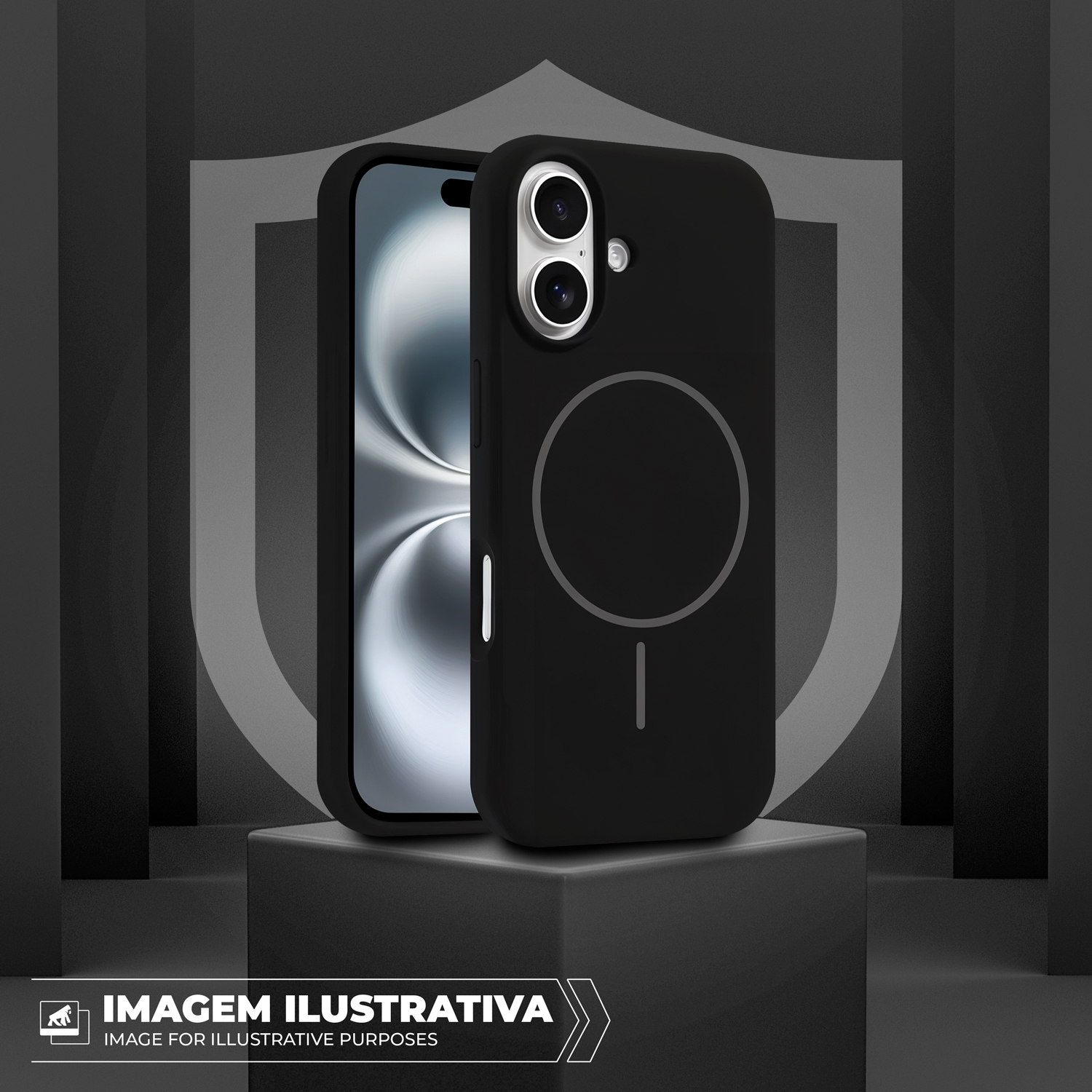 Capa para iPhone 16 - Silicon Liquid Magsafe - COR - Gshield - Gshield ...