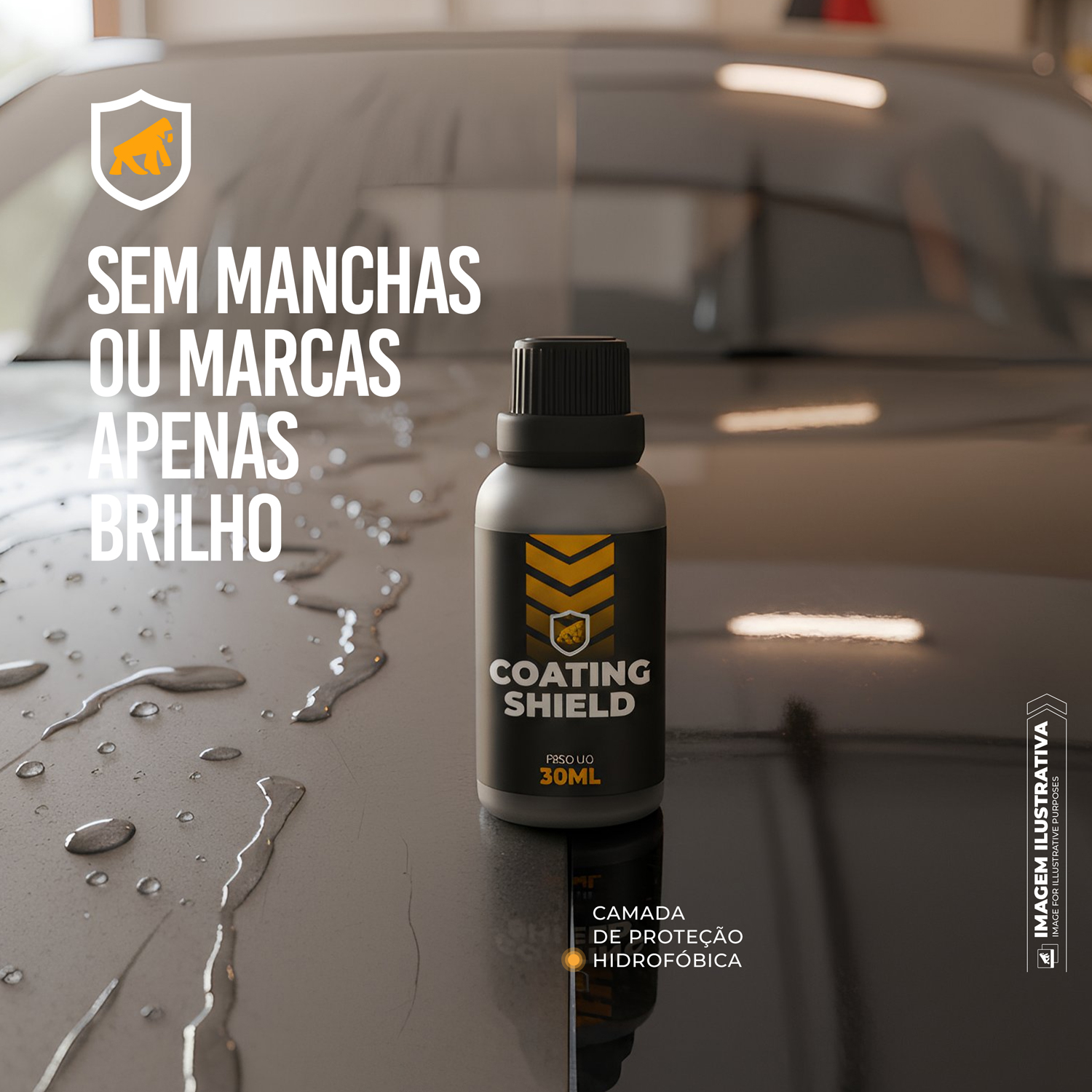 Nano Vitrificador Coating Shield 9H para Carro – Gshield - Gshield ...