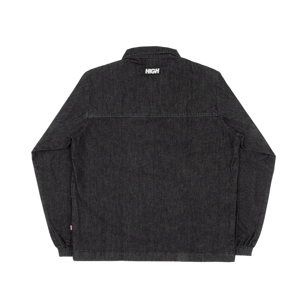 Jaqueta High Company - Overdyed Denim Jacket Star Black - AlfaMarcas™