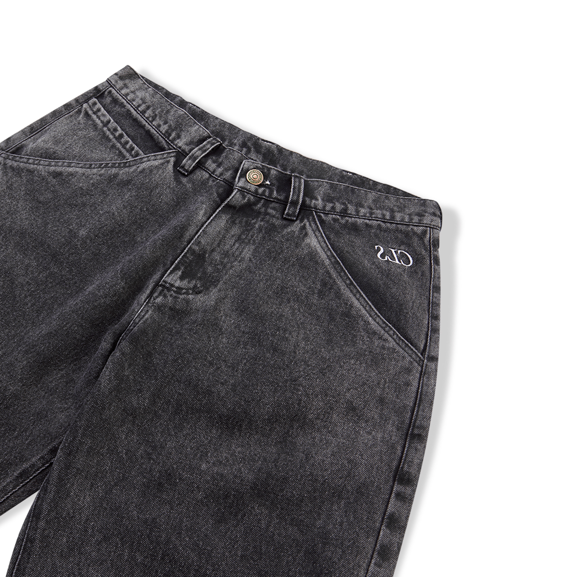 Calça Class - Jeans Metabolism Preta - AlfaMarcas™