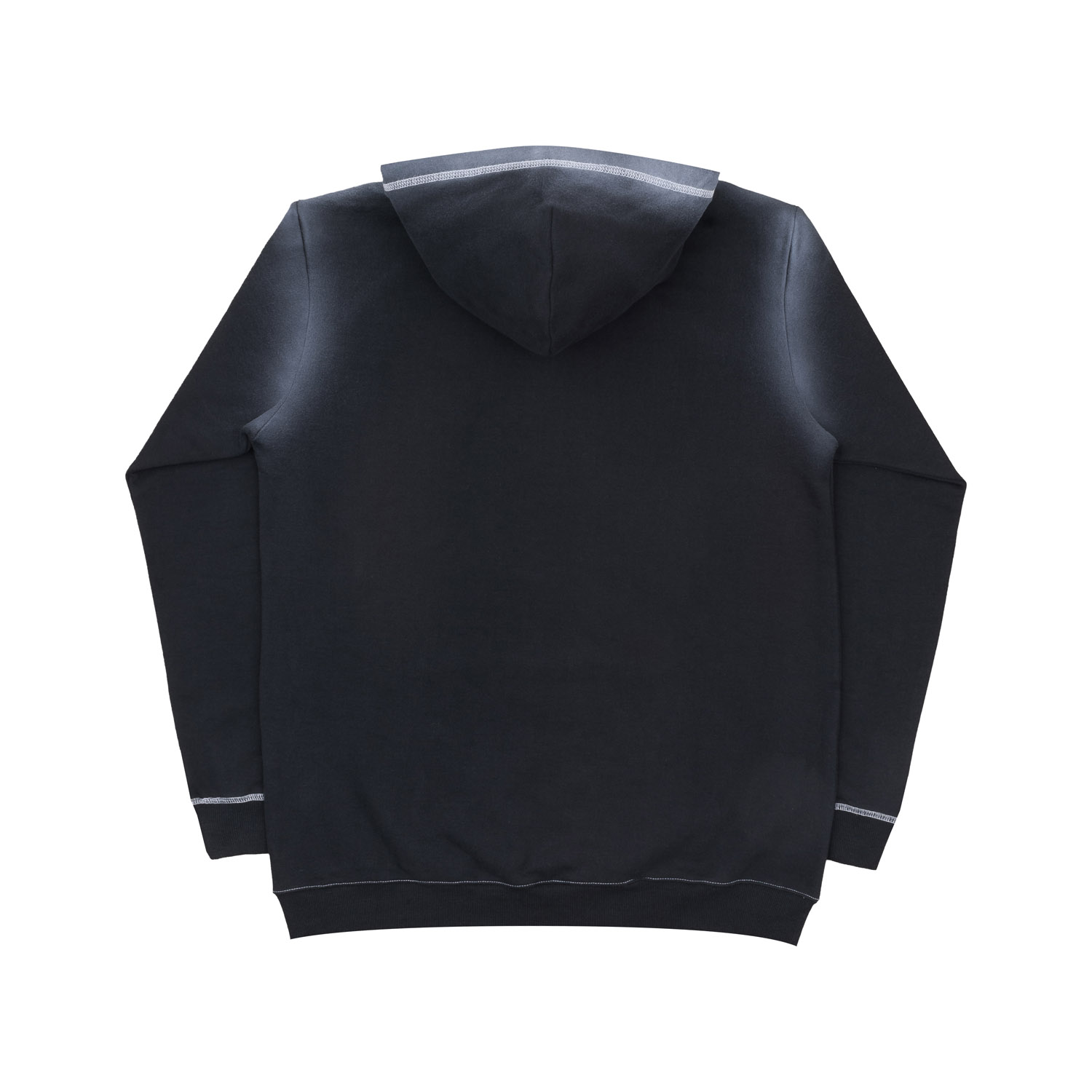 Moletom High Company - Bleached Hoodie Logo Preto - AlfaMarcas™