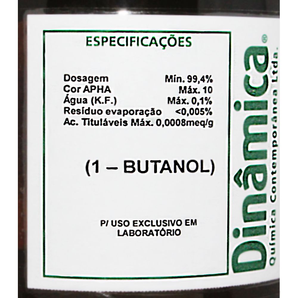 ALCOOL BUTILICO N PA 1L *SSP* - Didática SP