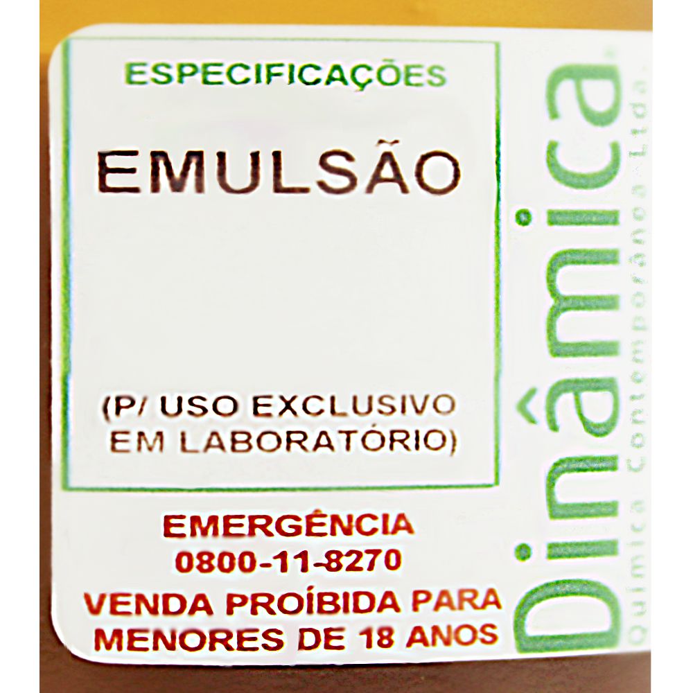 EMULSAO GEMA DE OVO COM TELURITO 100ML - Didática SP