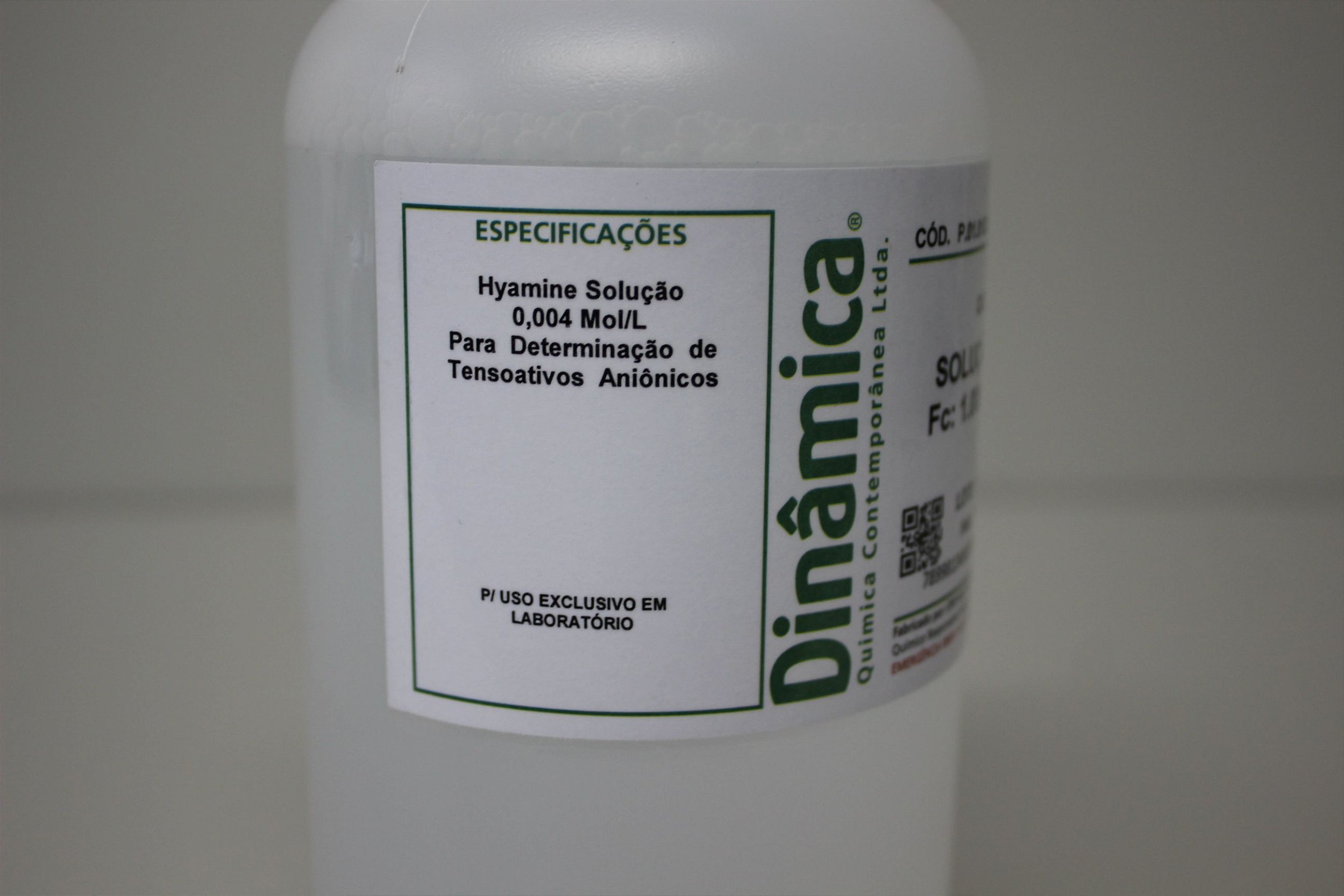 SOLUCAO HYAMINE 0,004M 1L - Didática SP