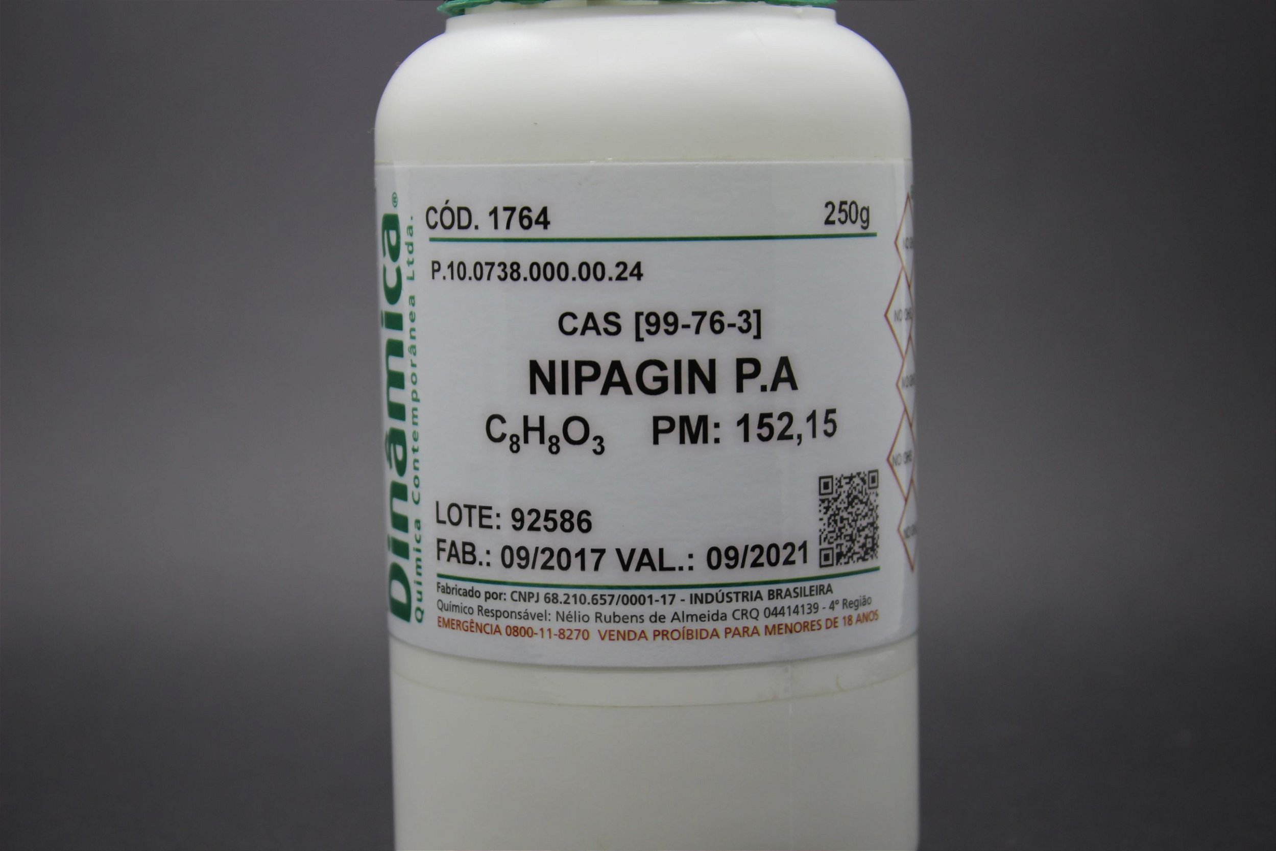 NIPAGIN PA 250G - Didática SP