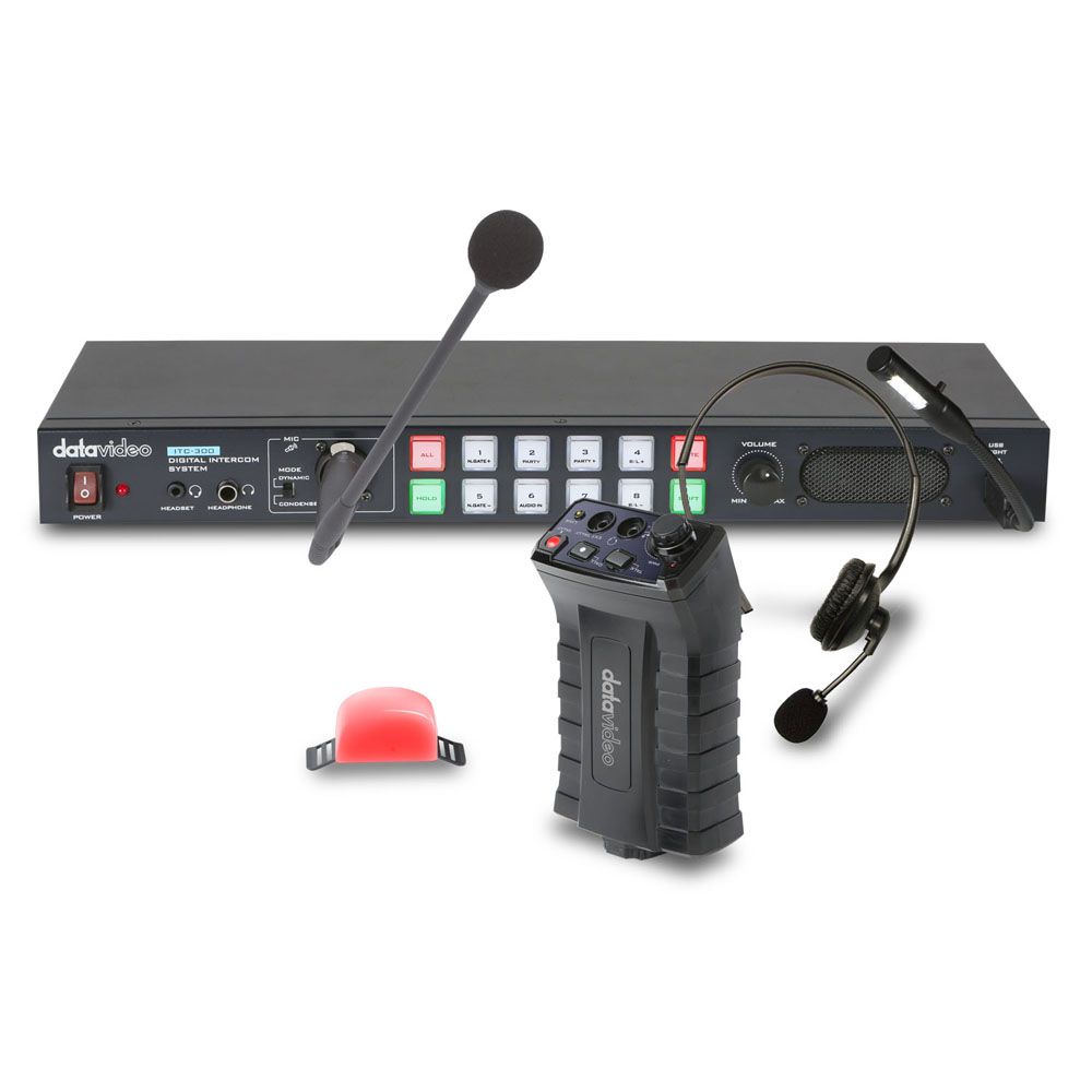 Intercom System Datavideo ITC-300 - Merlin Distribuidora - Equipamentos ...