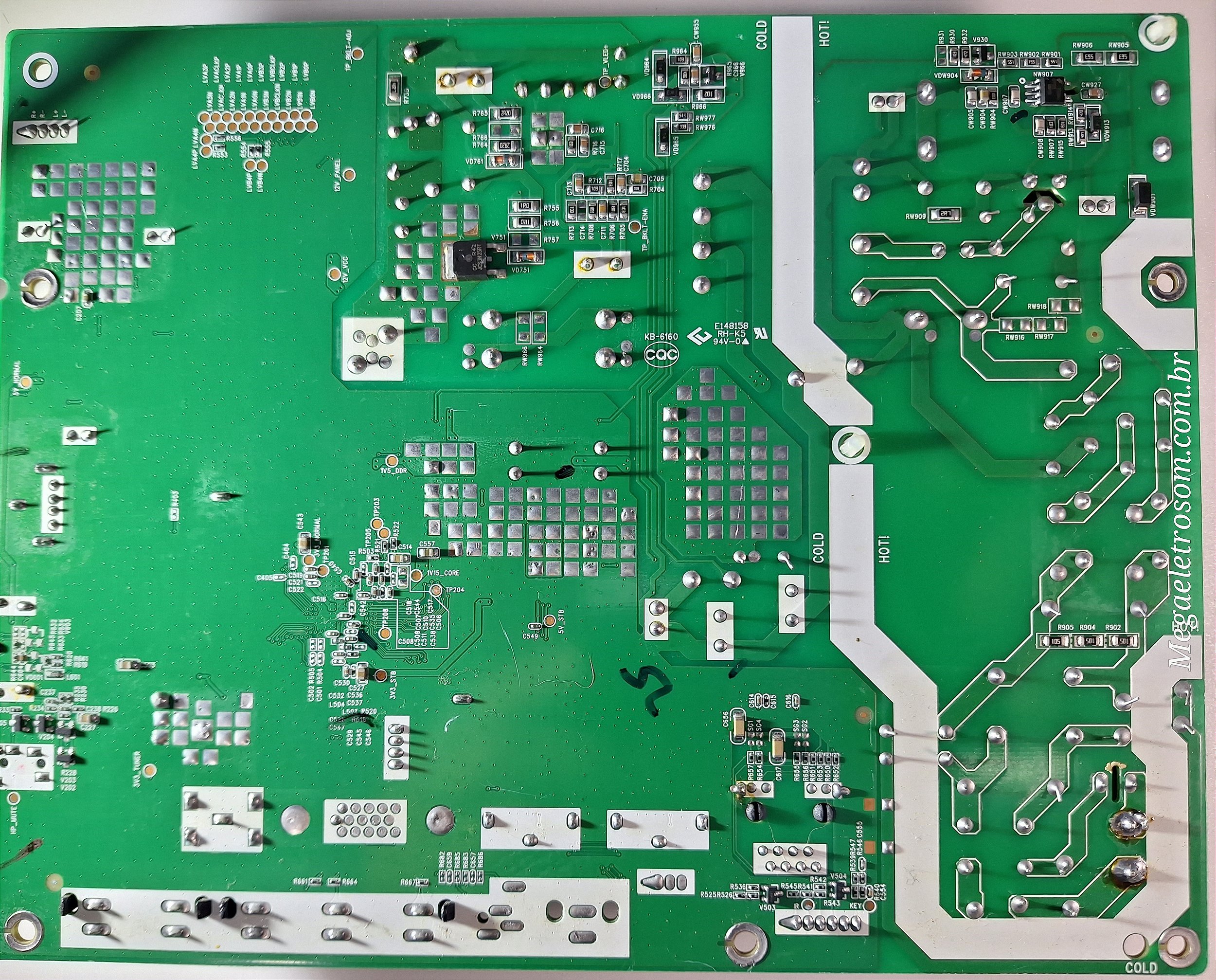 Placa Principal Tv Semp Toshiba 40l2400 pr40l2400 - MEGAELETROSOM Placa Principal Tv Semp Toshiba 40l2400 pr40l2400 - MEGAELETROSOM