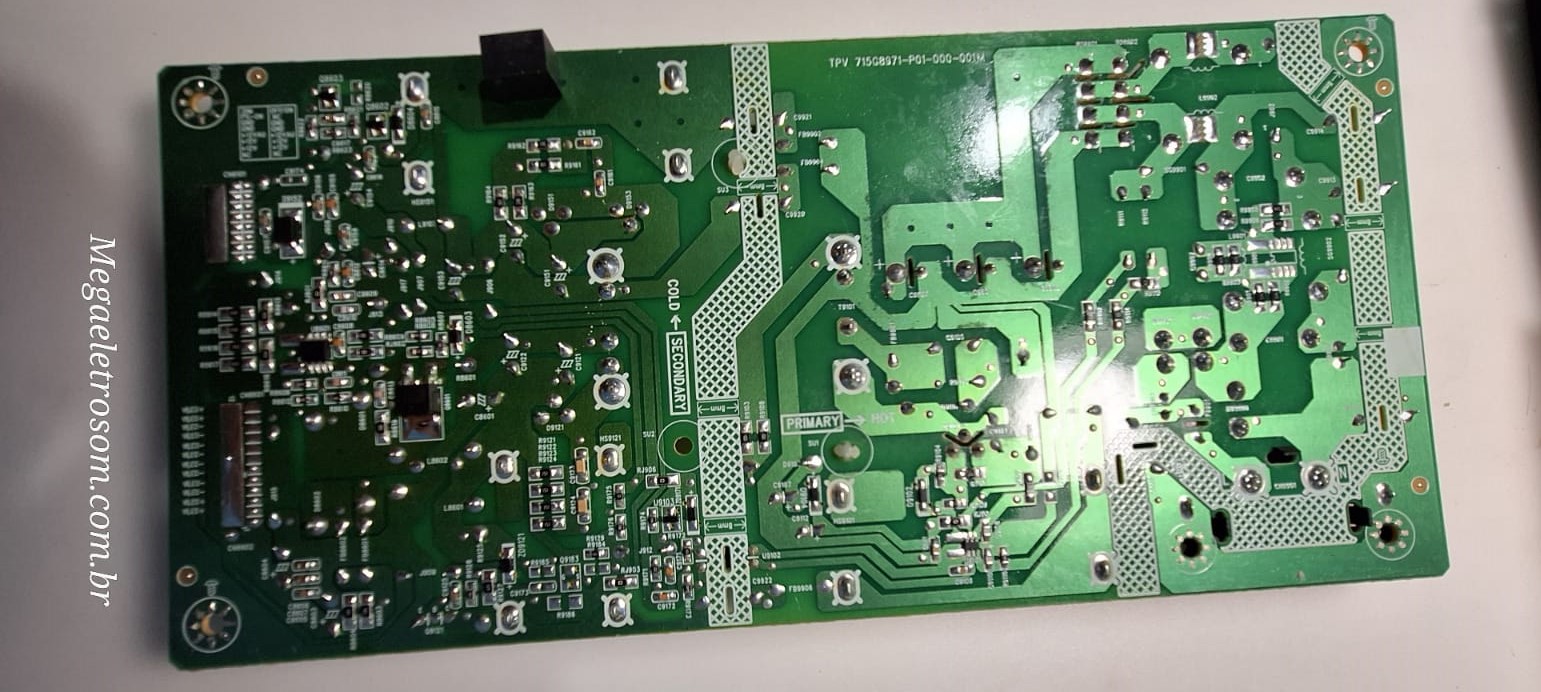 Placa Fonte Philips 43pfg5813 Tpv715g8971-p01-000-001m - MEGAELETROSOM