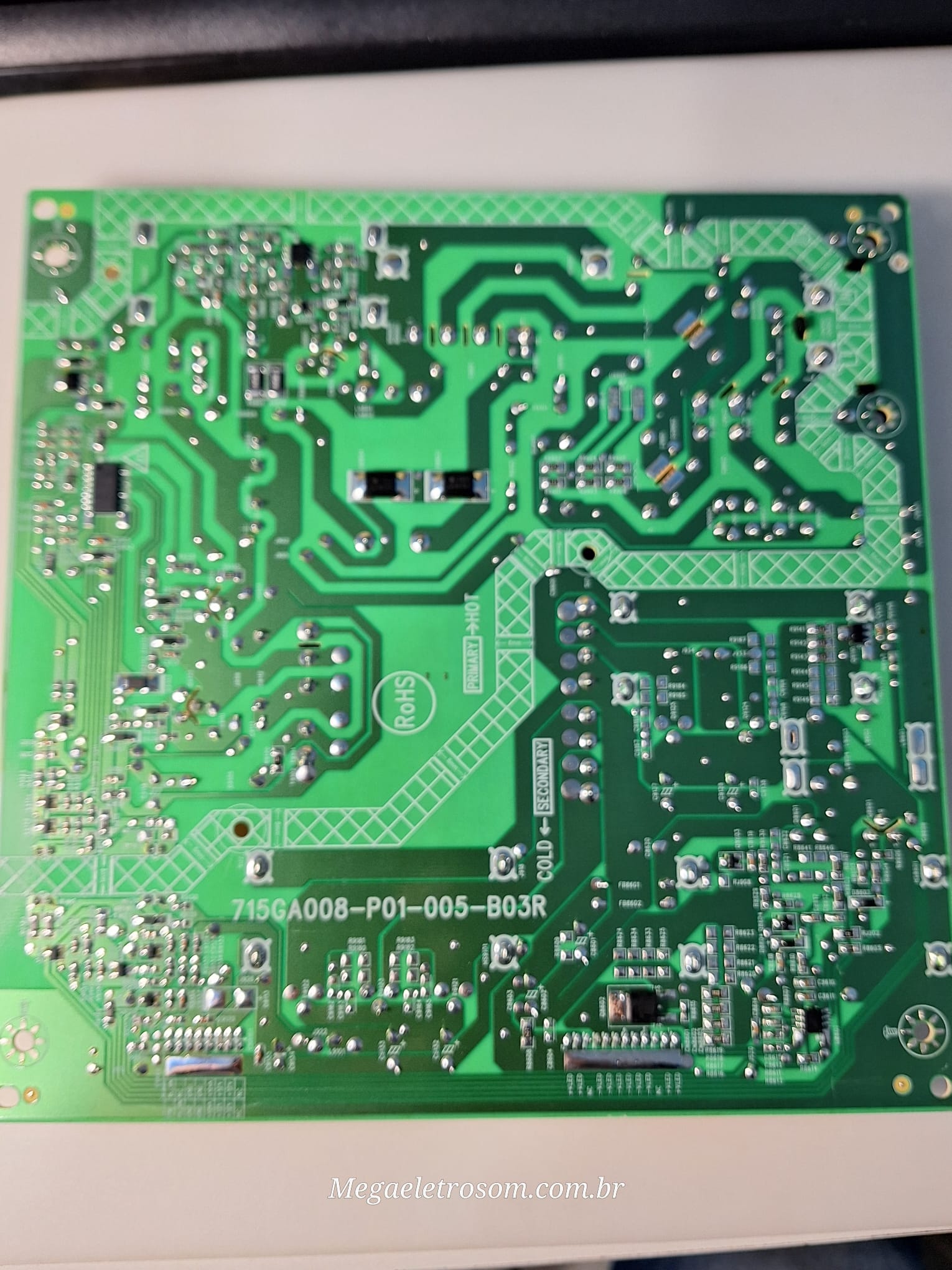 Placa Fonte Philips 50pug7406/78 715ga008-p01-005-b03r - MEGAELETROSOM