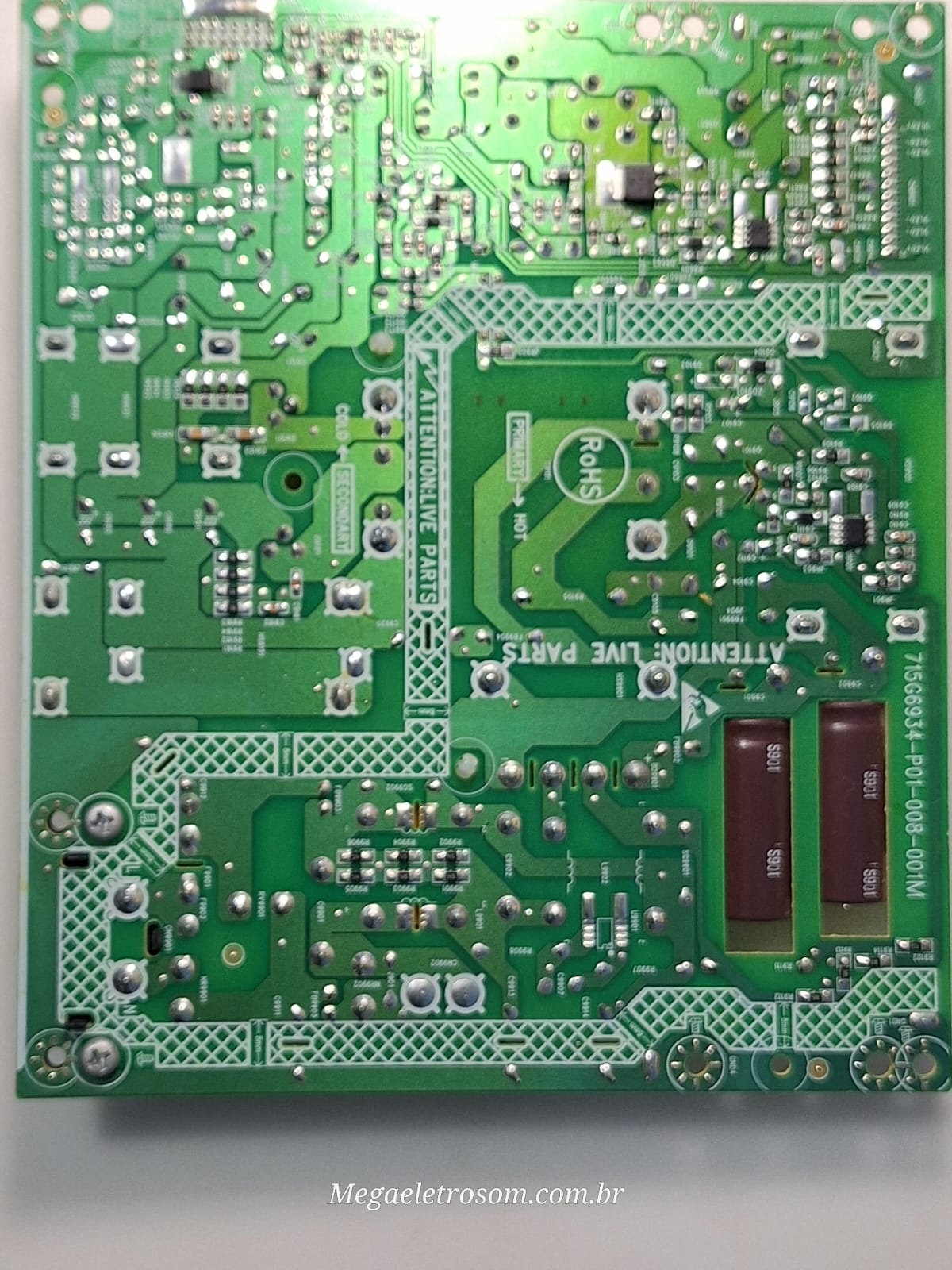 Placa Fonte Para Tv Le43s5970 715G6934-P01-008-001M - MEGAELETROSOM