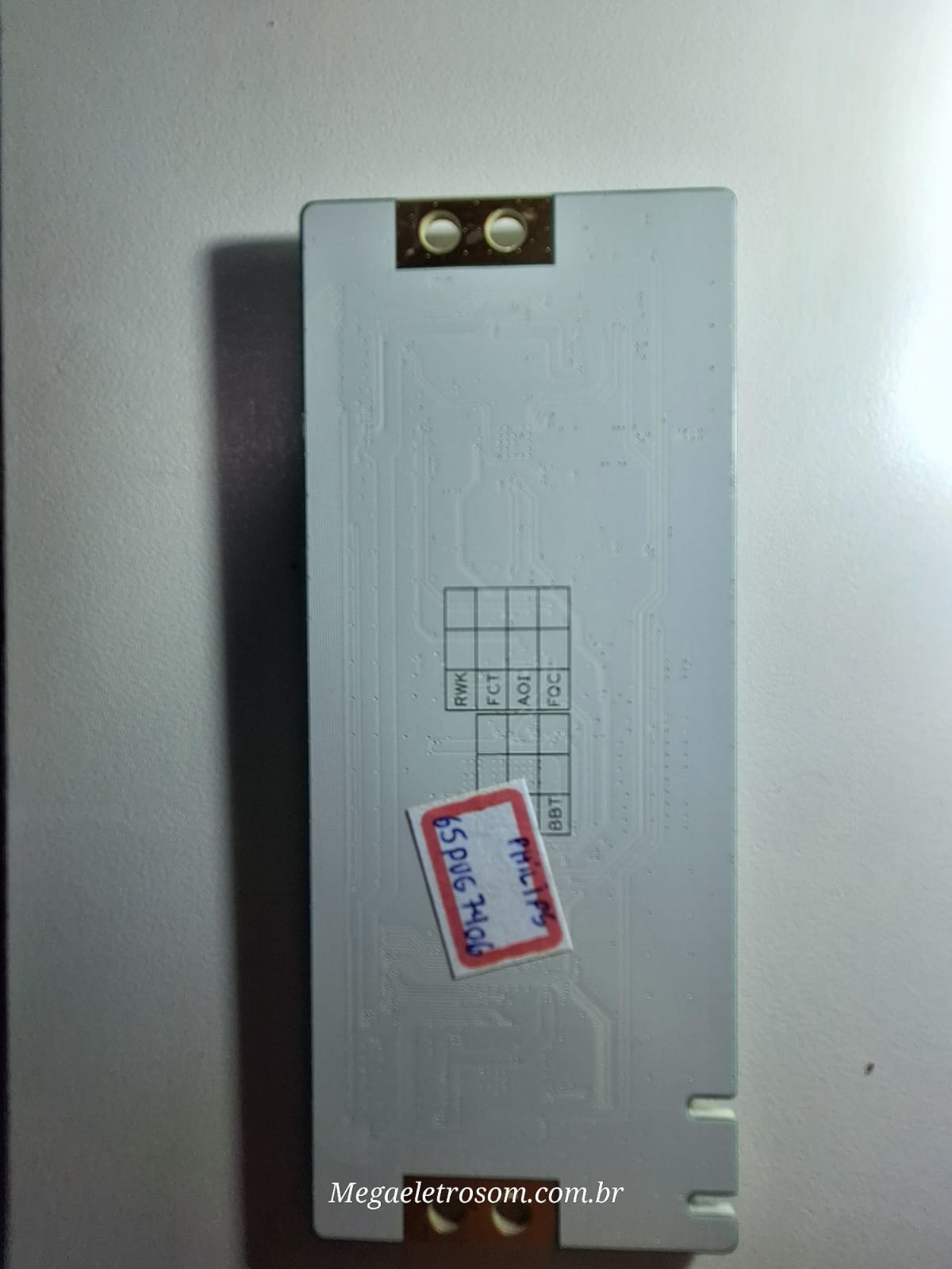 Placa T-con Tv Philips 65pug7406 Original Hv650qub F70 - MEGAELETROSOM