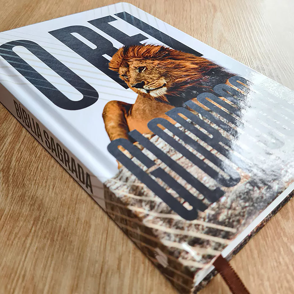 Bíblia Almeida Corrigida Fiel Capa Dura O Rei Glorioso - Livraria Evangélica Online