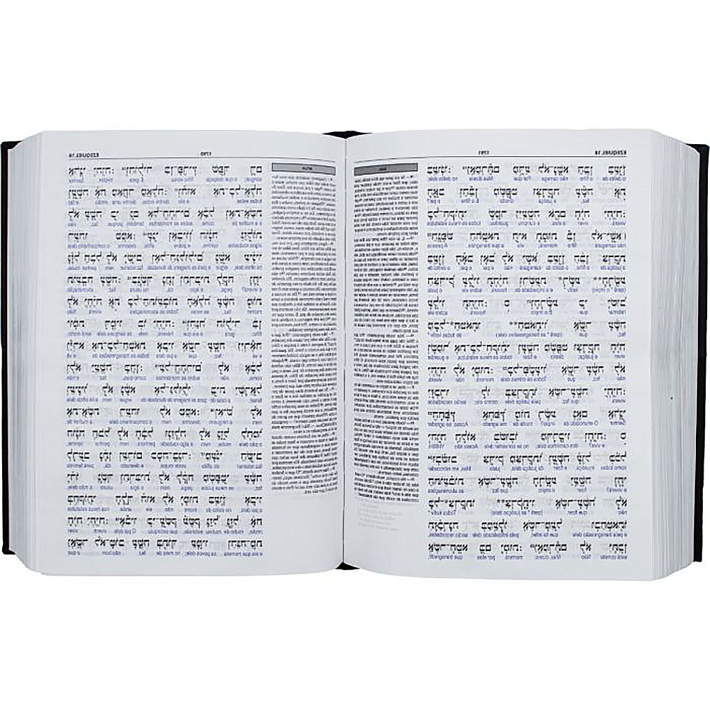 Bíblia Interlinear AT (Hebraico-Português) NT (Grego-Português ...