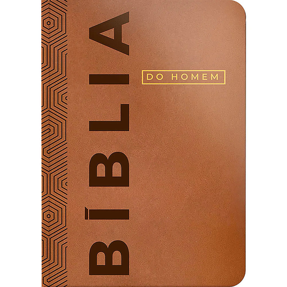 Bíblia Devocional do Homem NVI Letra Grande capa Marrom - Livraria ...