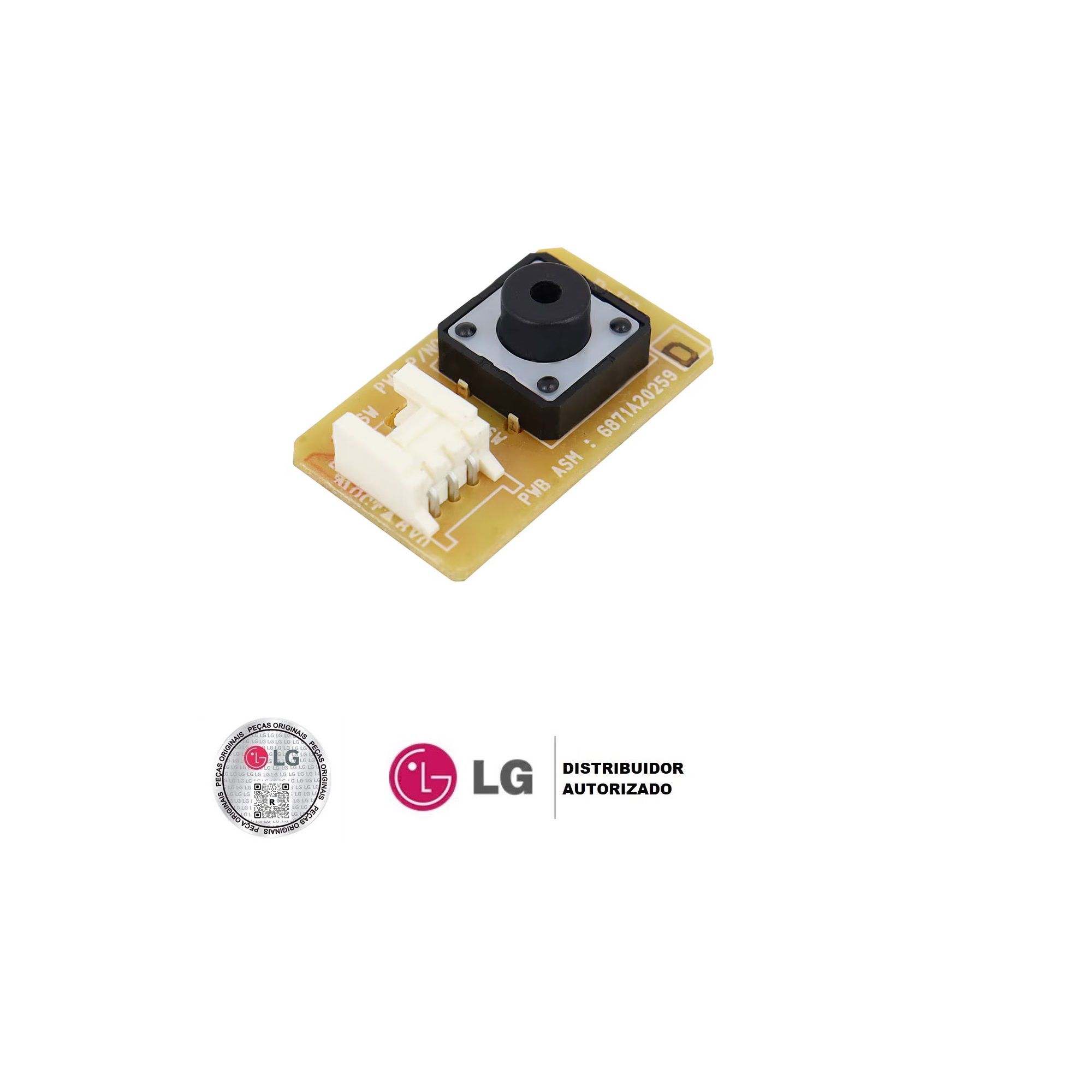 Placa liga desliga Ar Condicionado LG ARNU18GS8R2, ARNU24GSCR4 ...