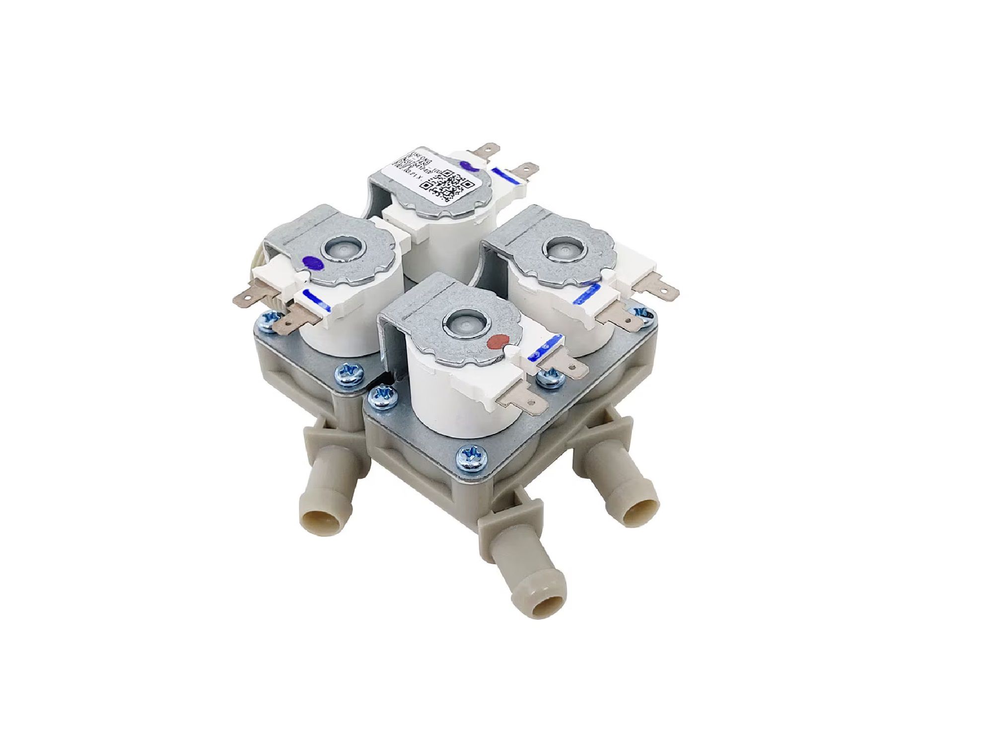 Valvula De Entrada 4 Vias 12v Para Lava E Seca LG Aju7541240 ...