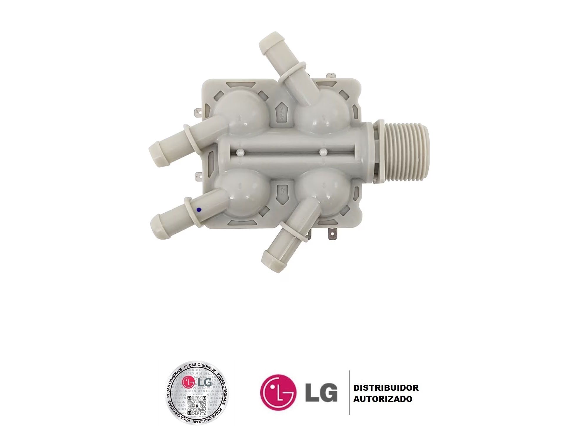 Valvula De Entrada 4 Vias 12v Para Lava E Seca LG Aju7541240 ...