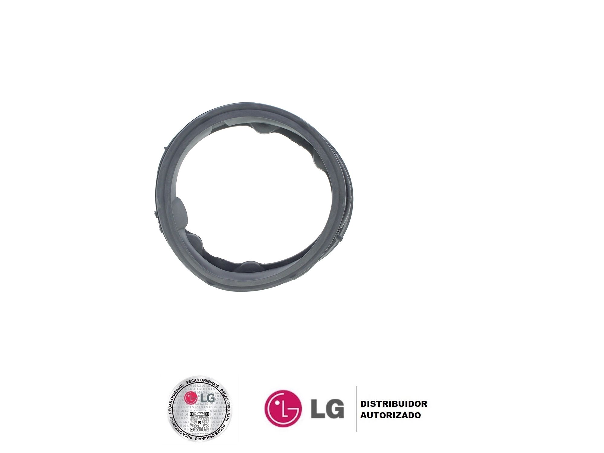 Vedação de borracha da porta Lava e Seca LG MDS66651616, MDS66651605 ...