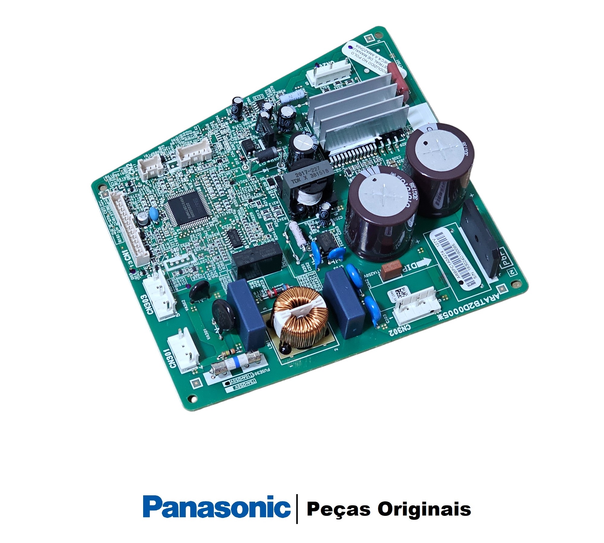Placa Eletronica Principal do Refrigerador PANASONIC BT55-BT51 127V ...