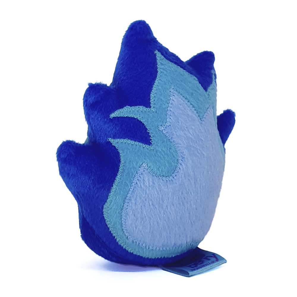 Pelúcia Calcifer Azul - Blooberry - Fofuras feitas a mão