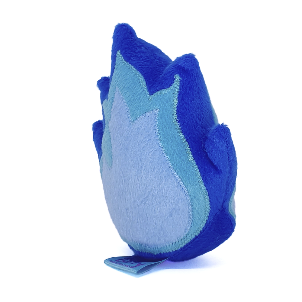 Pelúcia Calcifer Azul - Blooberry - Fofuras feitas a mão