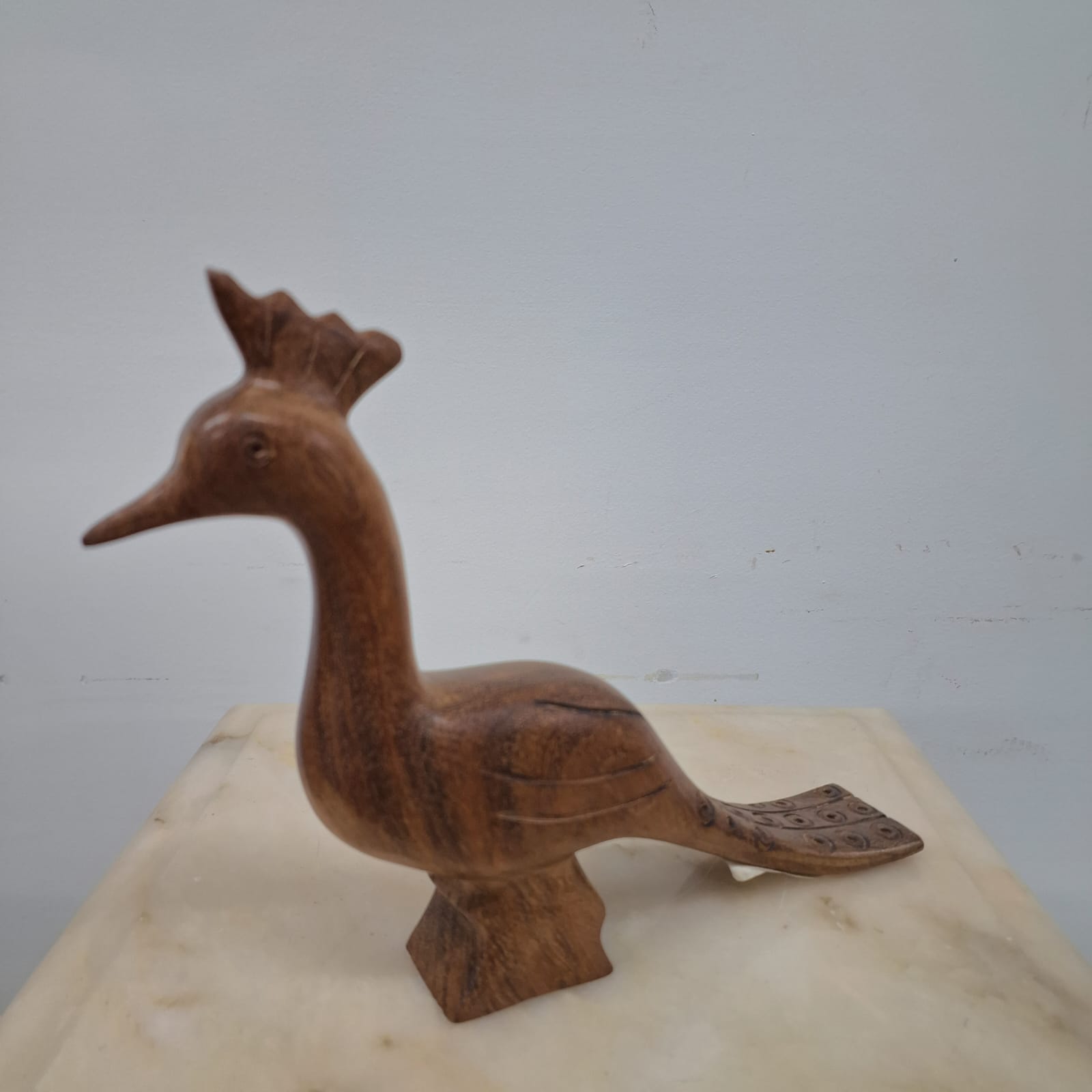 Mini Pavão em Madeira | MG - Galeria Ponto das Artes - Artesanato ...