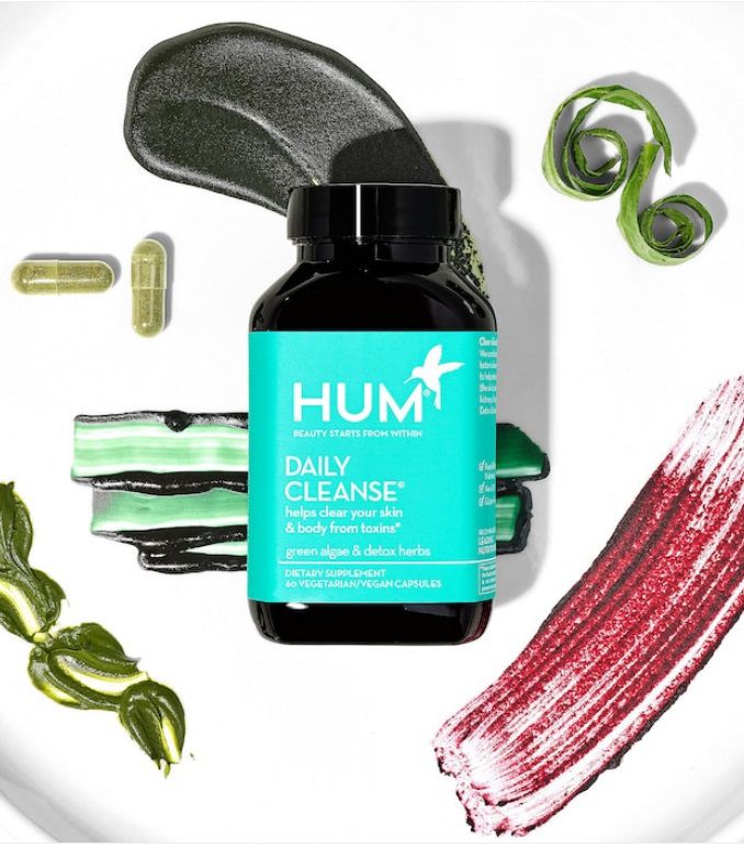 HUM Nutrition Daily Cleanse Clear Skin and Body Detox Supplement ...