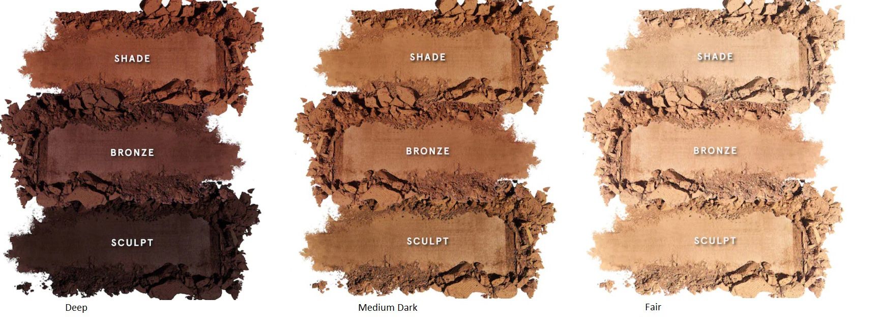 ONE/SIZE by Patrick Starrr Made for Shade Bronze & Sculpt Trio Palette ...