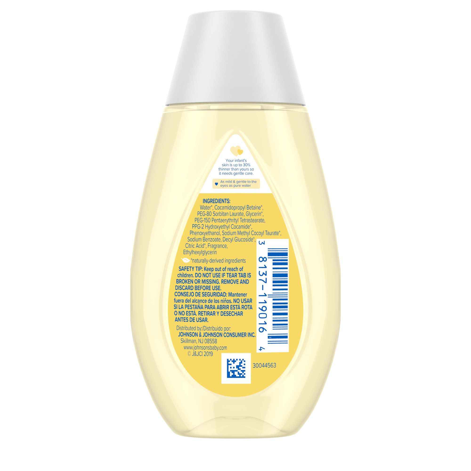 Johnson's Head-To-Toe Tearless Gentle Baby Wash & Shampoo - Consumos da Martina