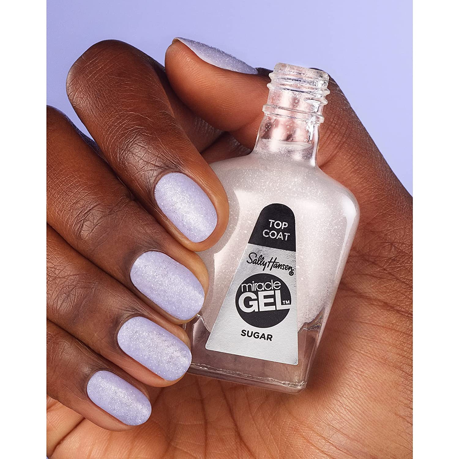 Sally Hansen Miracle Gel Nail Polish, Sugar Top Coat - Consumos da Martina
