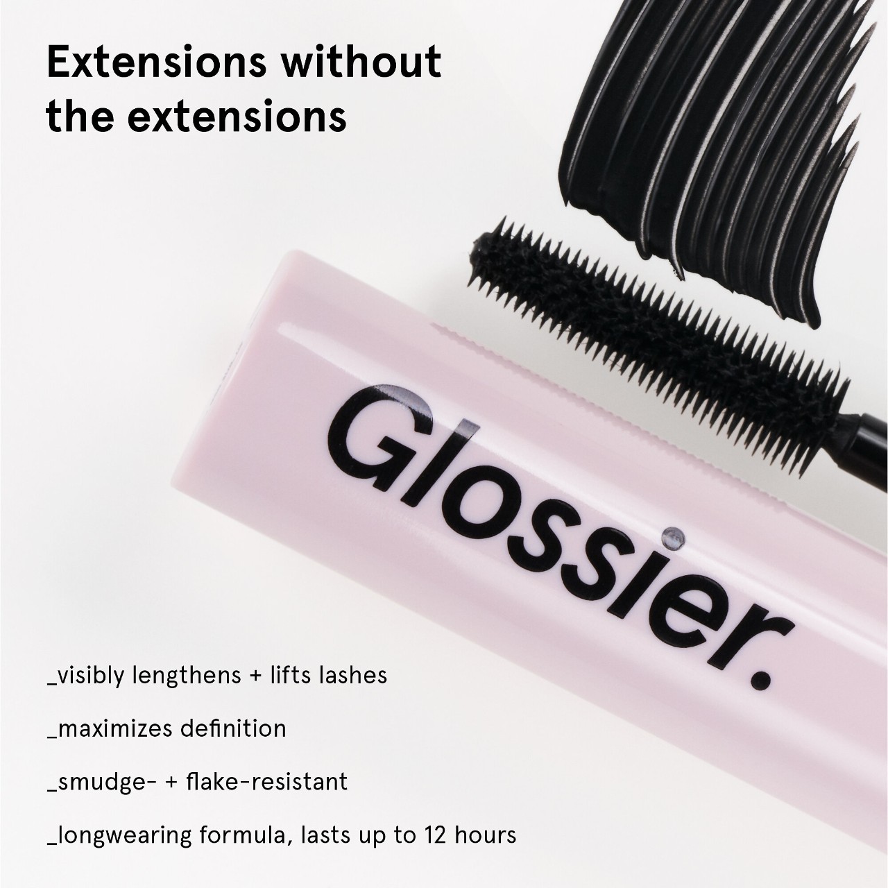 Glossier Lash Slick Lift and Lengthening Mascara - Consumos da Martina