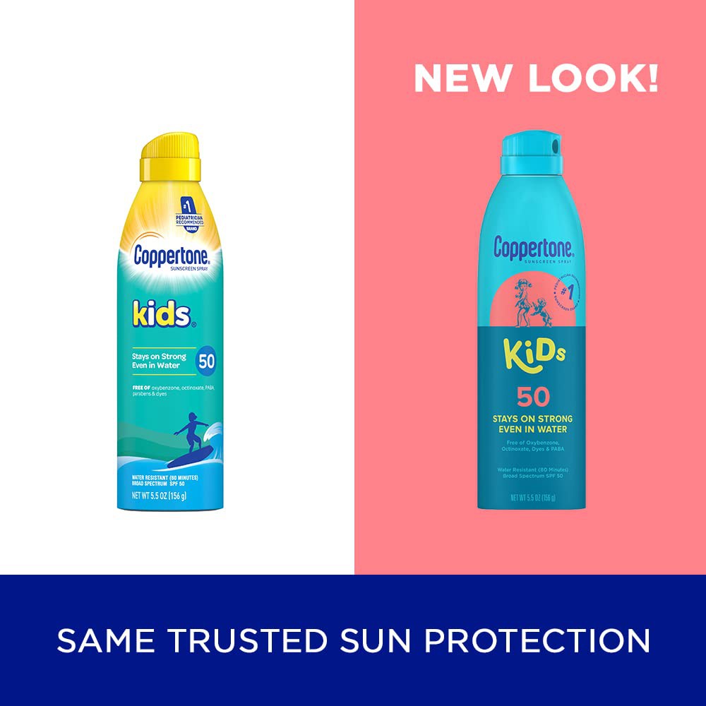 Coppertone Kids Sunscreen Spray SPF 50 - Consumos da Martina