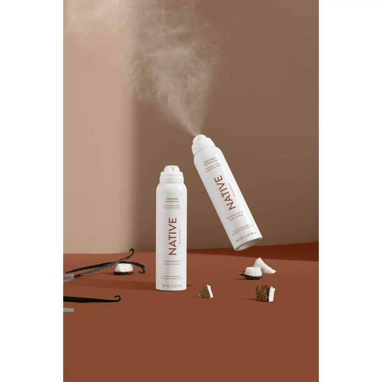 Native Deodorant and Body Spray Aluminum-Free for Women and Men ...