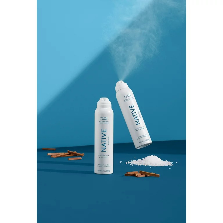 Native Deodorant and Body Spray Aluminum-Free for Women and Men ...
