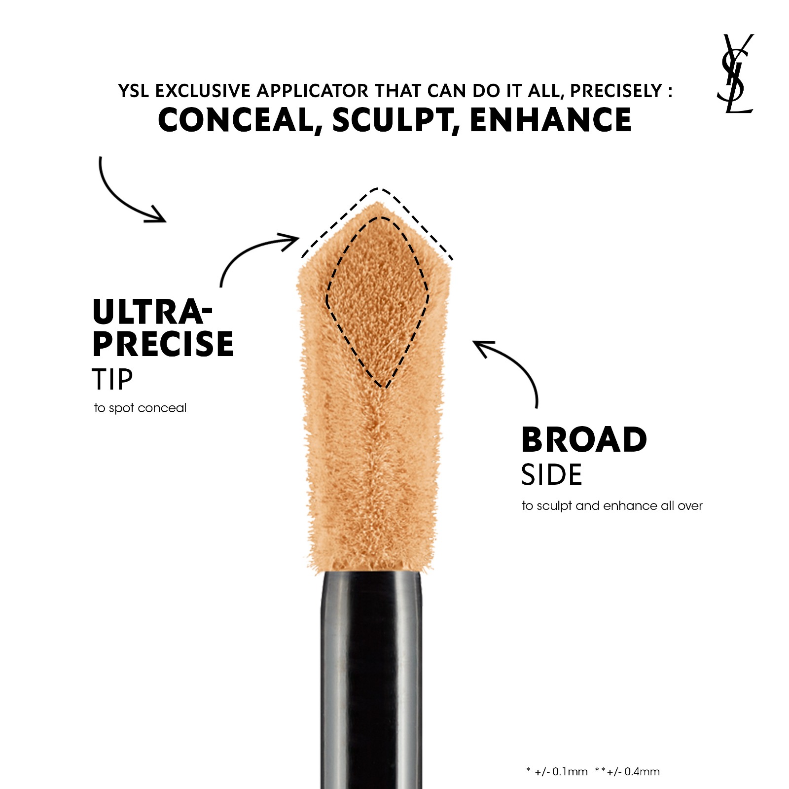 Yves Saint Laurent All Hours Creaseless Precise Angles Concealer - Consumos da Martina