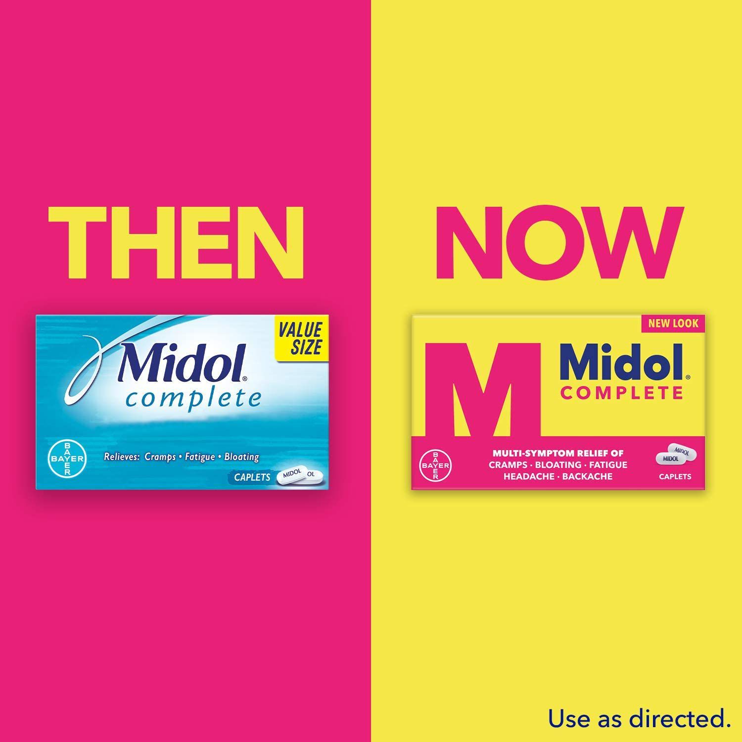 Midol Complete Menstrual Period Symptoms Relief - Consumos da Martina