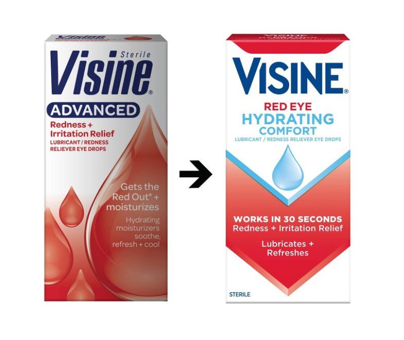 Visine Advanced Redness + Irritation Relief Eye Drops - Consumos da Martina